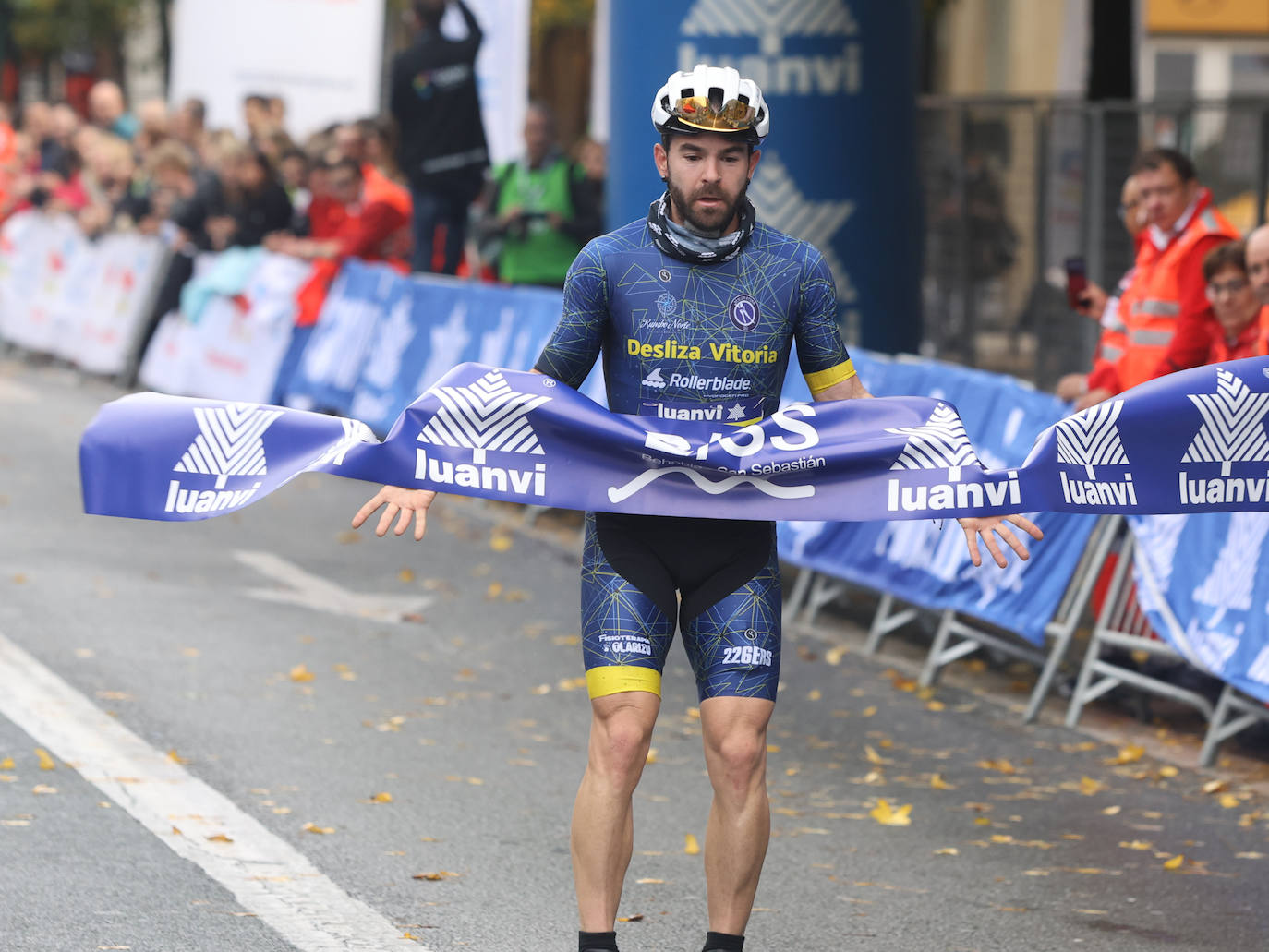 Las fotos de la carrera de los rollers en la Behobia - San Sebastián ...