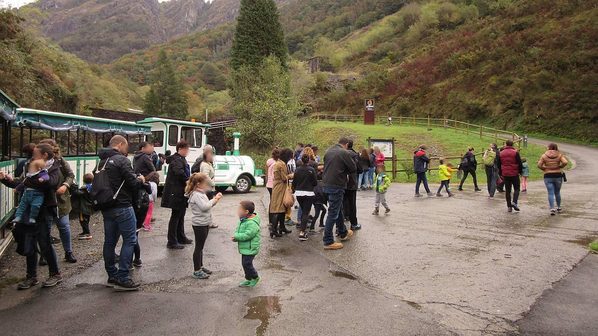 Arditurriko meategia bisitatzera tren berdean | El Diario Vasco