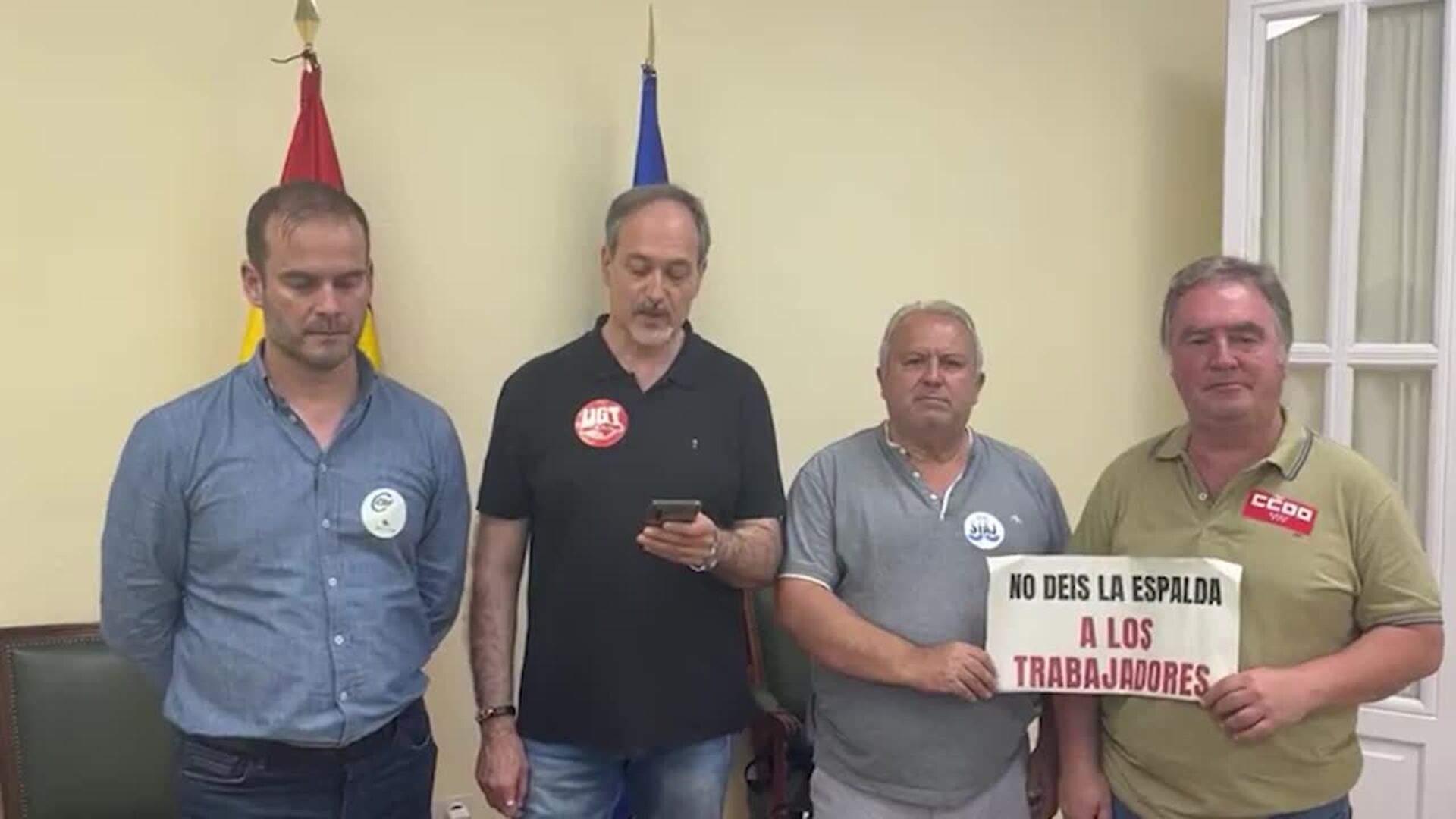 Funcionarios se encierran en Justicia al terminar sin acuerdo la ...