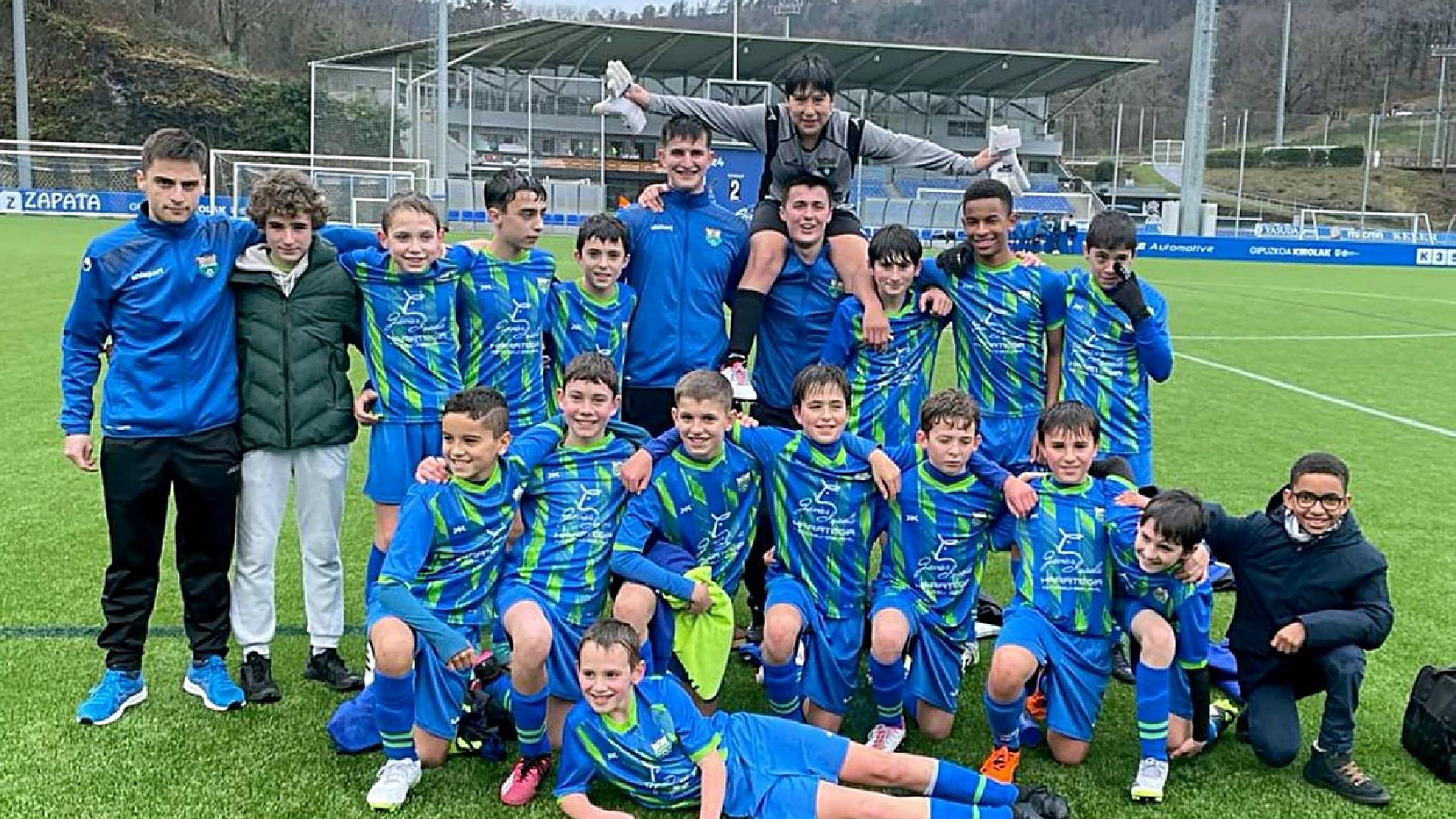 Villabona: Billabonako infantil txiki taldeak Real Sociedad Txapelketan ...