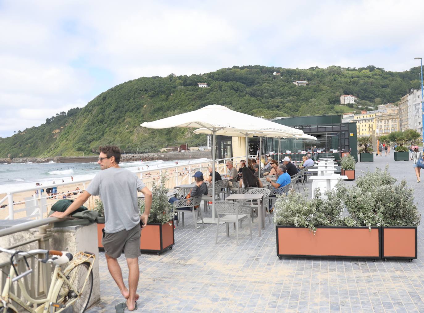 Así es la terraza del nuevo Zmare de Donostia | El Diario Vasco