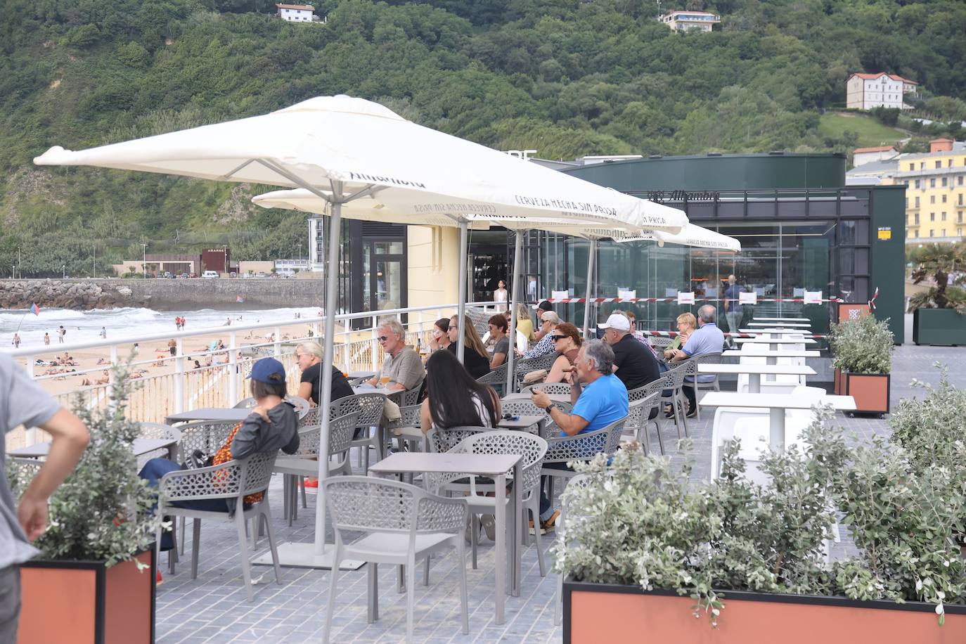 Así es la terraza del nuevo Zmare de Donostia | El Diario Vasco
