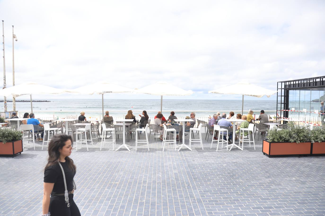 Así es la terraza del nuevo Zmare de Donostia | El Diario Vasco