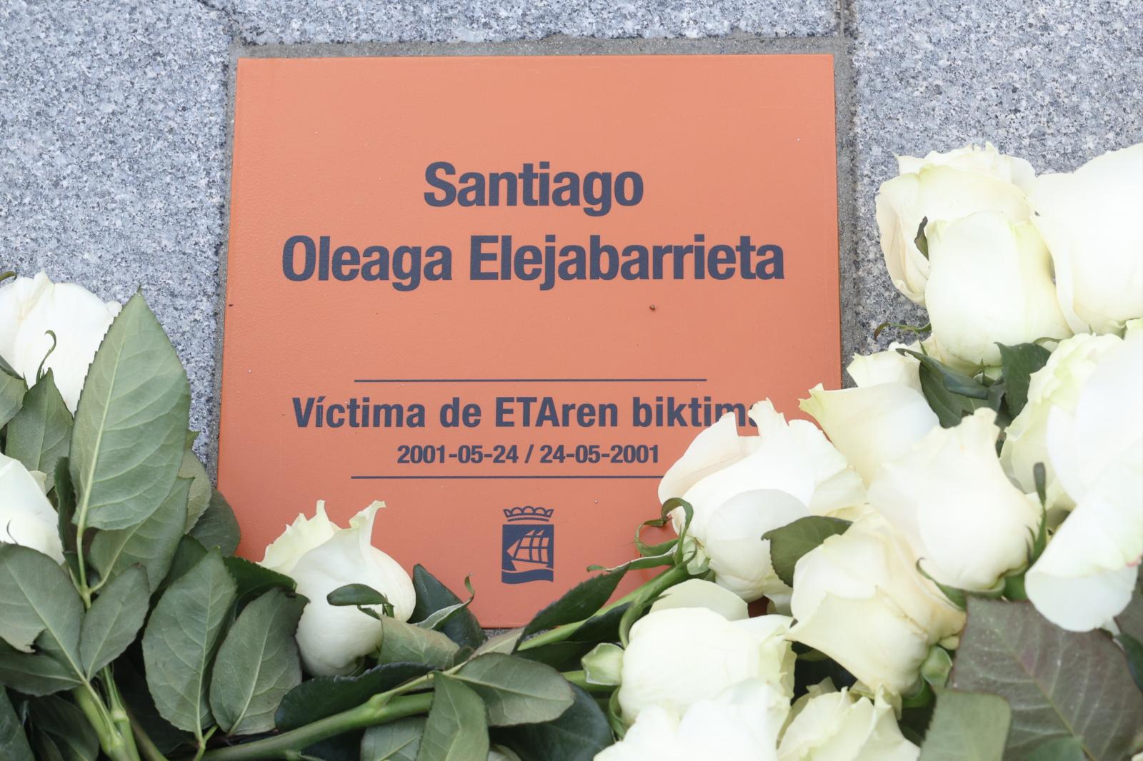 Donostia recuerda a Santi Oleaga | El Diario Vasco