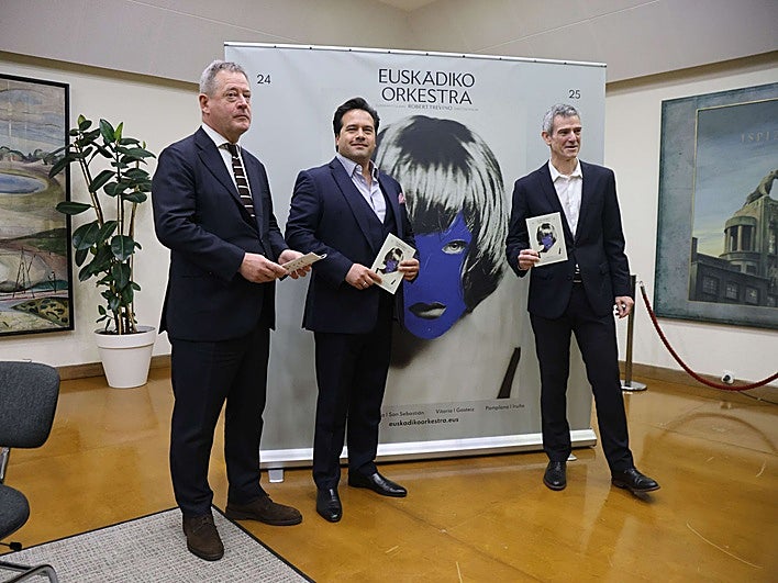 La Euskadiko Orkestra cesa a su director titular Robert Treviño y al ...
