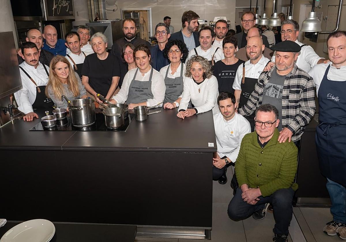 Gente de la ciudad: Cocineros de Mahaia crean en el BCC | El Diario Vasco
