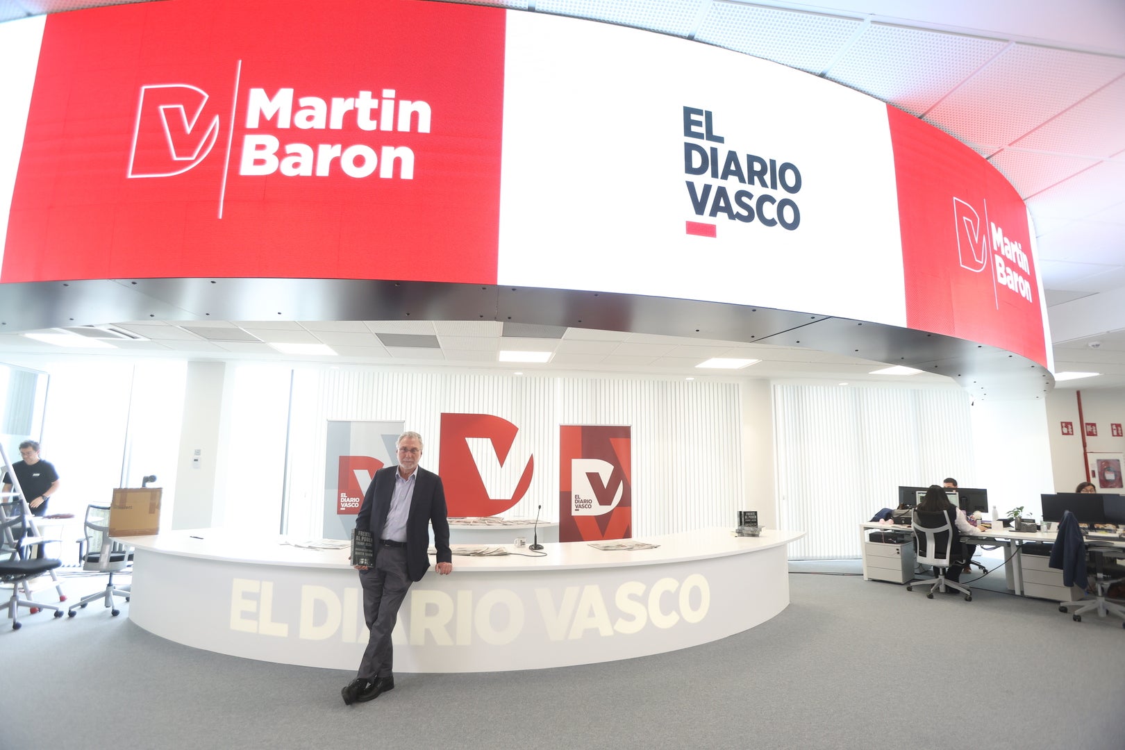 Así ha sido la inspiradora charla de Martin Baron en El Diario Vasco | El Diario Vasco