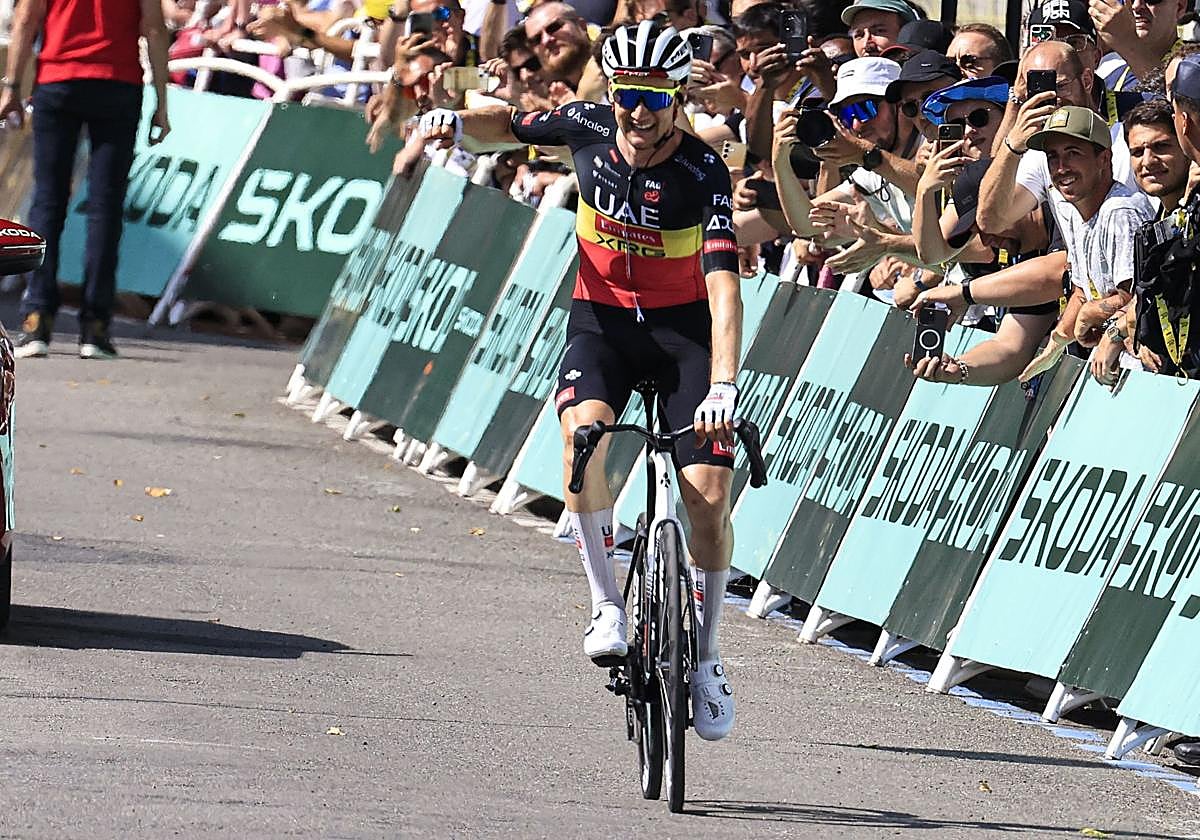 Wellens y una broma con Pogacar | El Diario Vasco