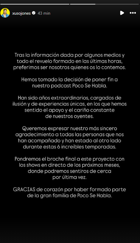 Ana Brito y Xuso Jones la lían tras despedirse de su público ...