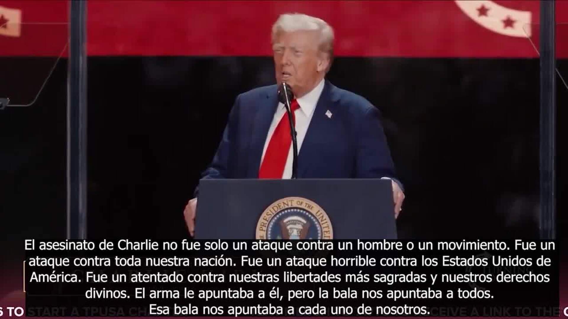 Una multitud despide a Kirk junto a Trump que ve su asesinato como un ...