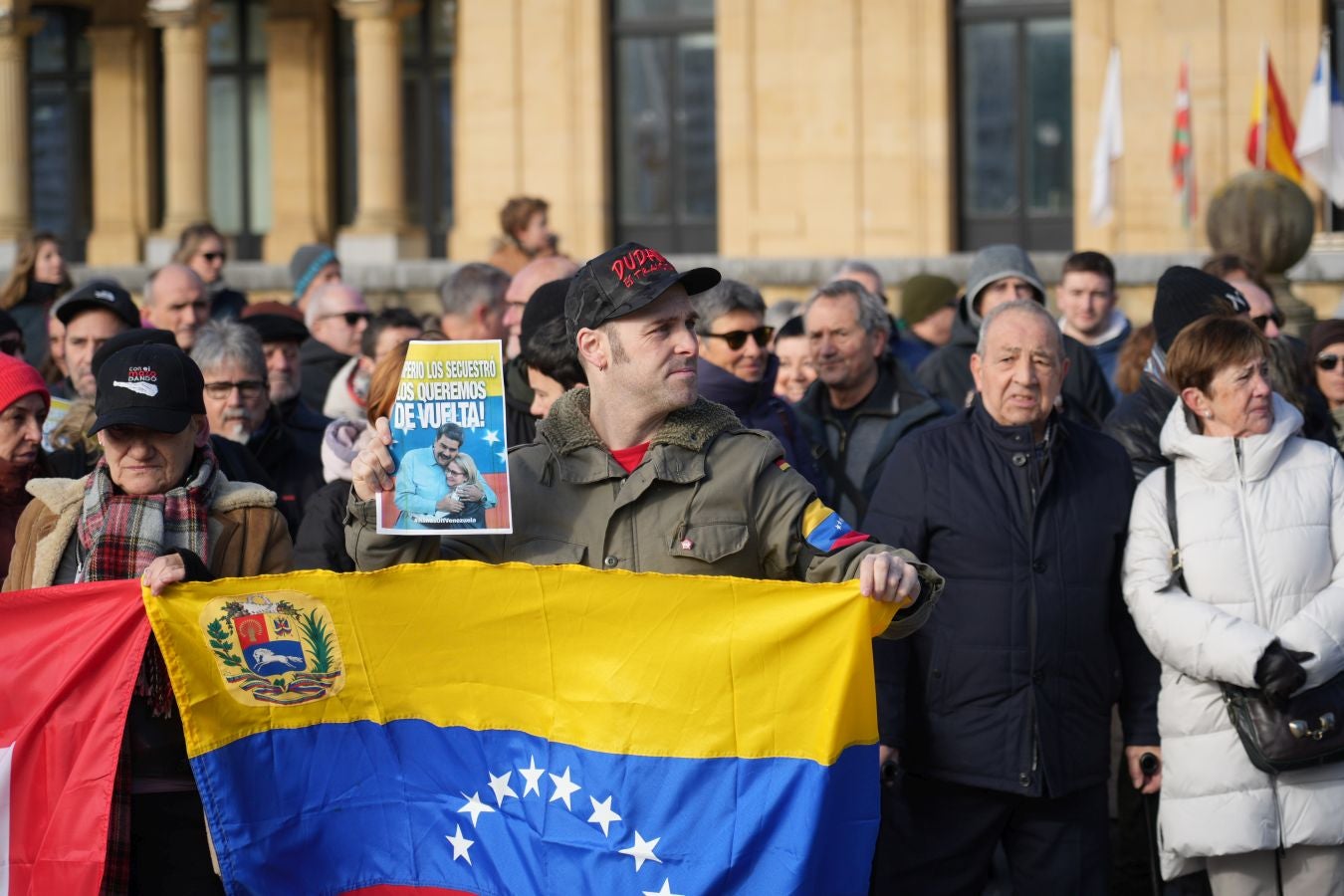 Concentración en rechazo al ataque de Estados Unidos a Venezuela | El ...