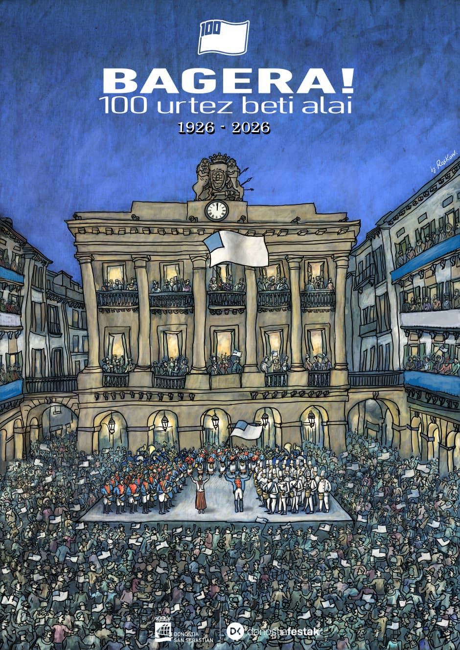 'Bagera! 100 urtez beti alai', una Tamborrada para el recuerdo en el ...
