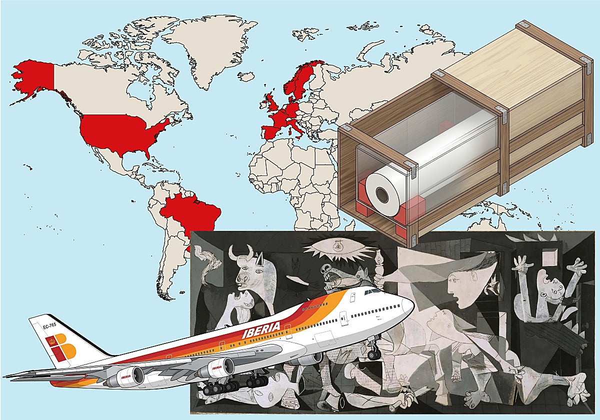 El 'Guernica', el cuadro más viajero de la historia | El Diario Vasco