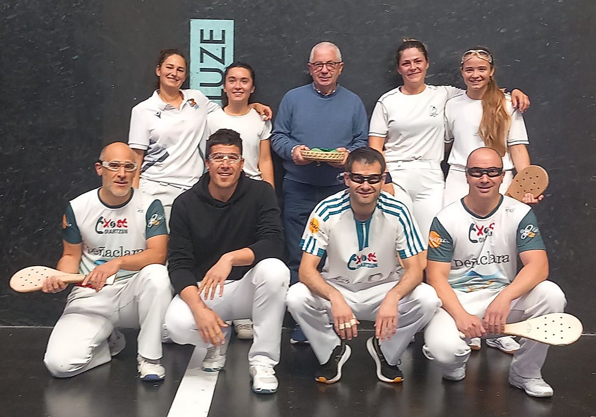Aurrera doa Euskal Herriko Pala Txapelketa Irekia | El Diario Vasco