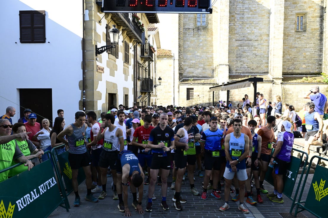 La solidaridad recorre los senderos de Usurbil en la VI Uxue Trail | El ...