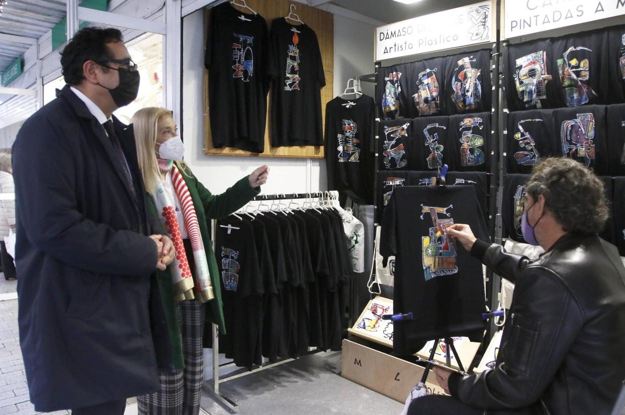 Salomé Díaz y Julio Zapico visitan ArteGijón | El Comercio: Diario de ...