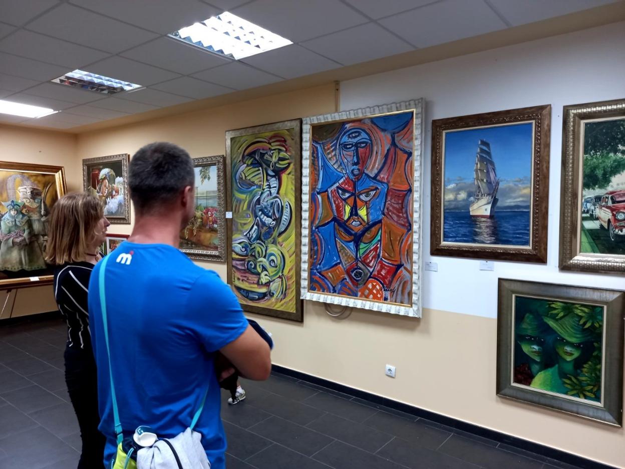 Exhibición de arte pictórico americano | El Comercio: Diario de Asturias