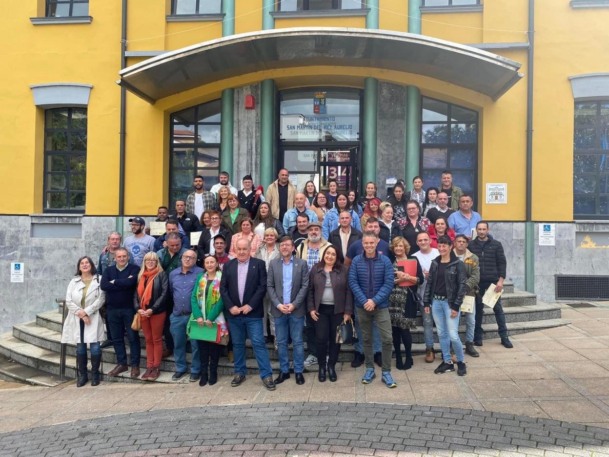 Todos los alumnos finaliza con éxito el taller de empleo en San Martín del Rey Aurelio | El ...