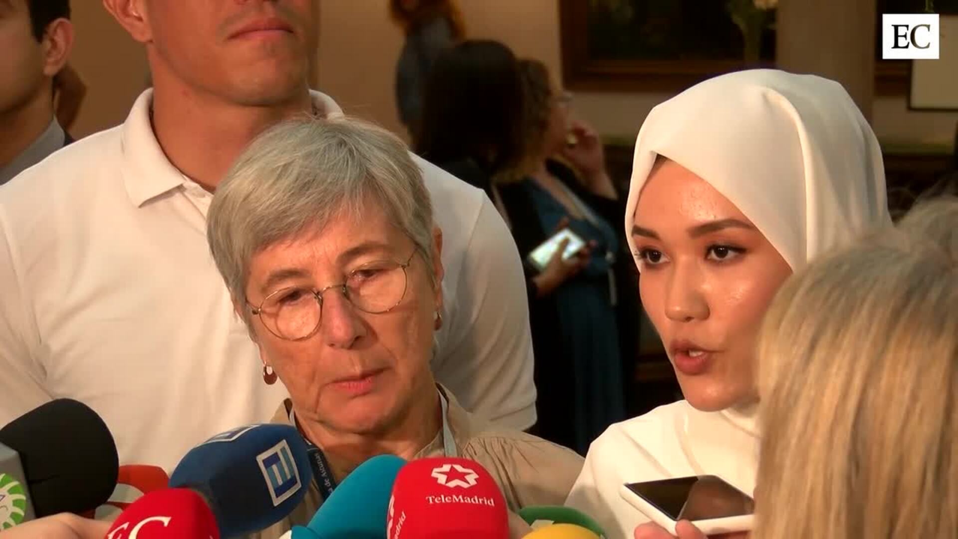 Eldric y Masomah, miembros del equipo Olímpico de refugiados, cuentan ...