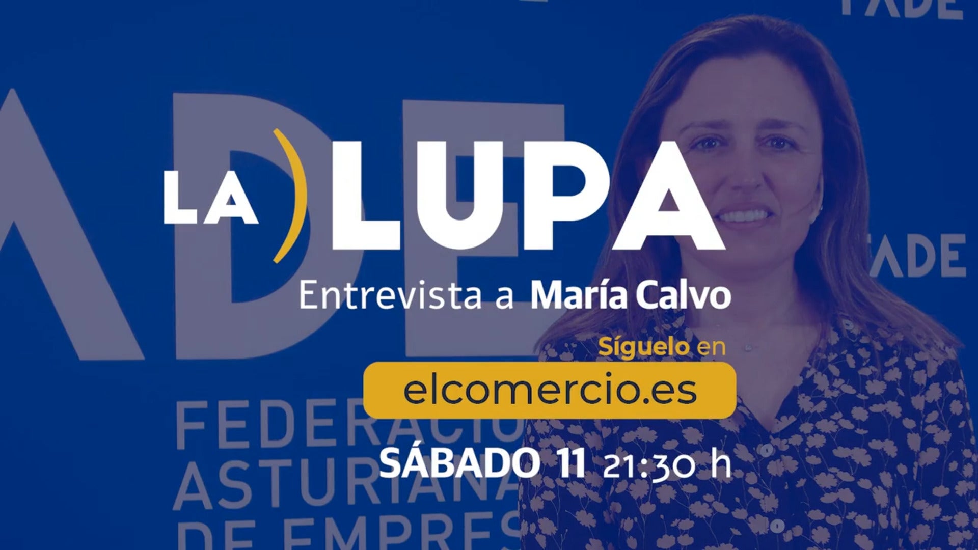 María Calvo este sábado en La Lupa | El Comercio: Diario de Asturias