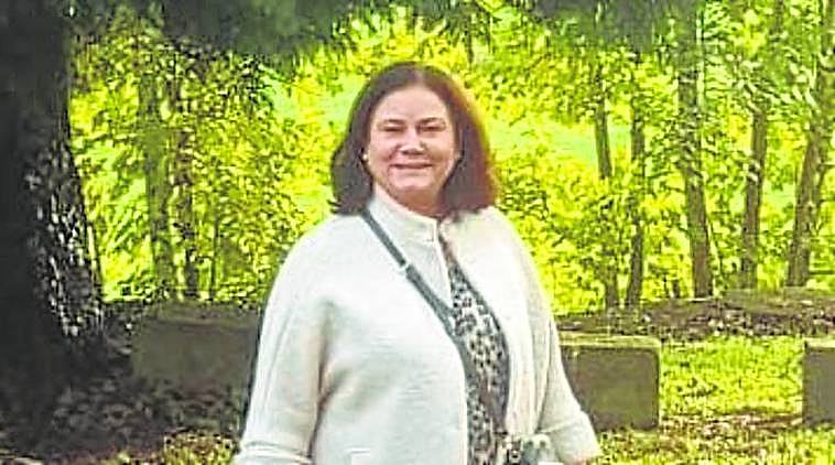 María Esther López falleció tras caer de una escalera mientras colgaba ...