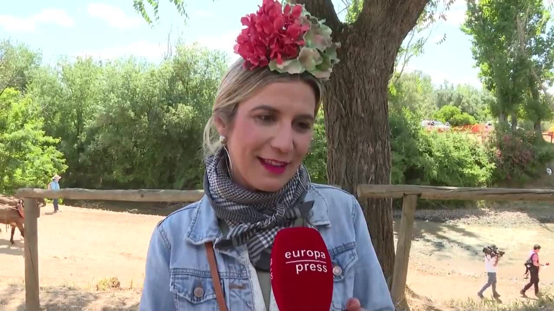 Peregrinos rocieros: “Venid y vivirlo porque todo el que viene repite ...