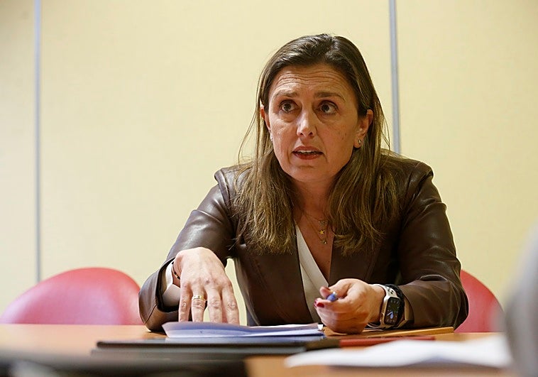 María Calvo, presidenta de la Fade: «Asturias no puede seguir pagando ...