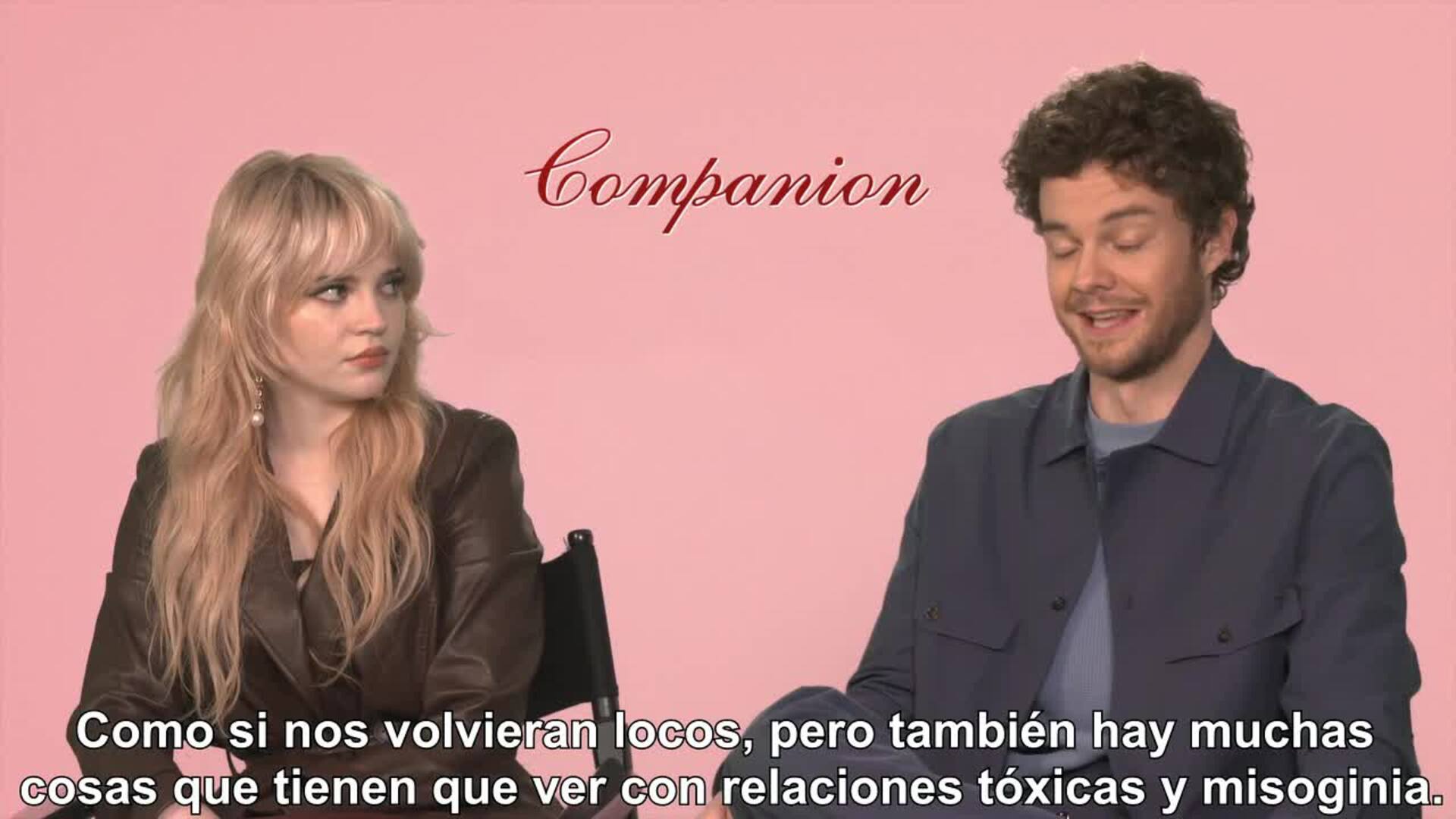 Sophie Thatcher y Jack Quaid protagonizan 'La acompañante': "Es muy ...