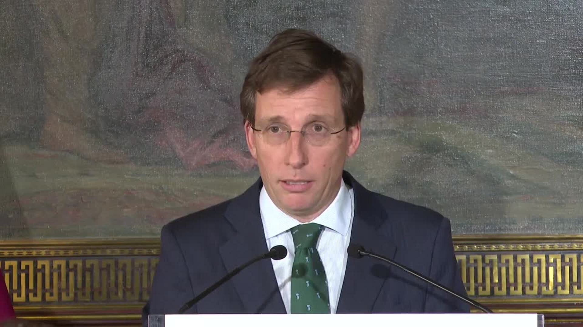 Almeida critica el "comportamiento lamentable" de Martín con su "mitin ...