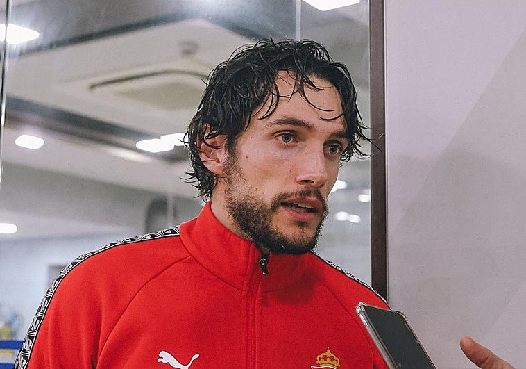 Álex Corredera, jugador del Sporting de Gijón: «Empieza la segunda ...