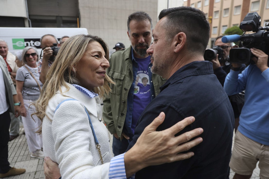 La visita de Yolanda Díaz a Gijón, en imágenes | El Comercio: Diario de ...