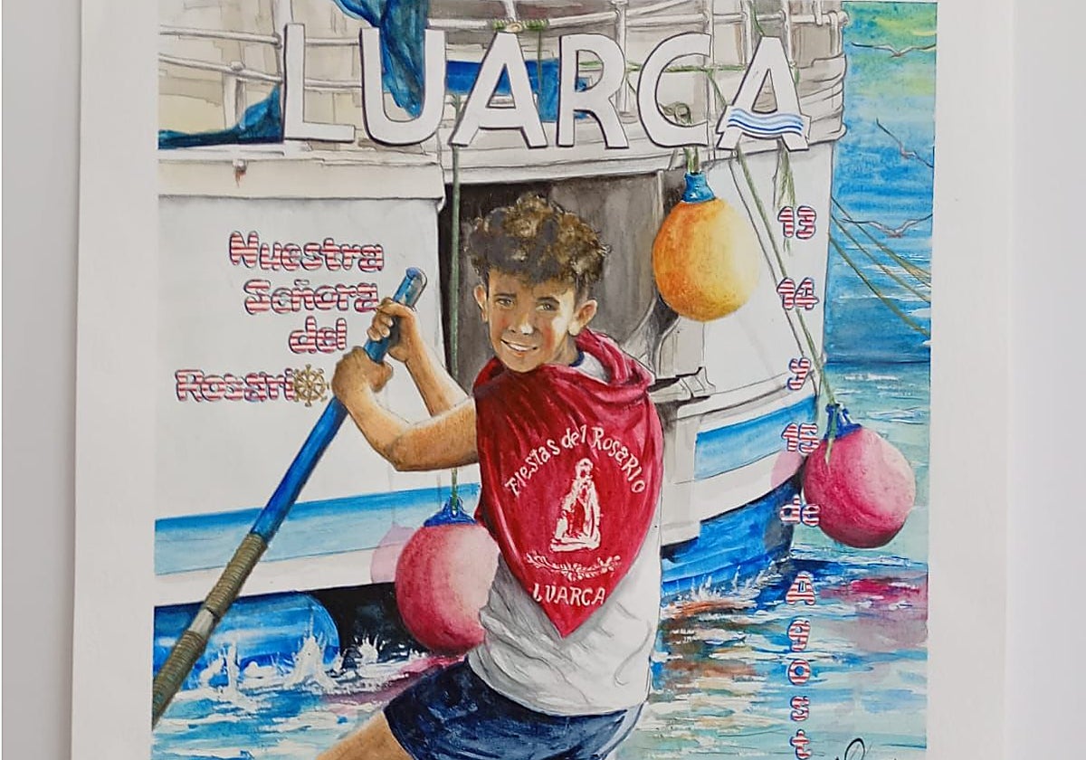 Las fiestas de Luarca, con sus jóvenes marineros: el emotivo cartel de ...