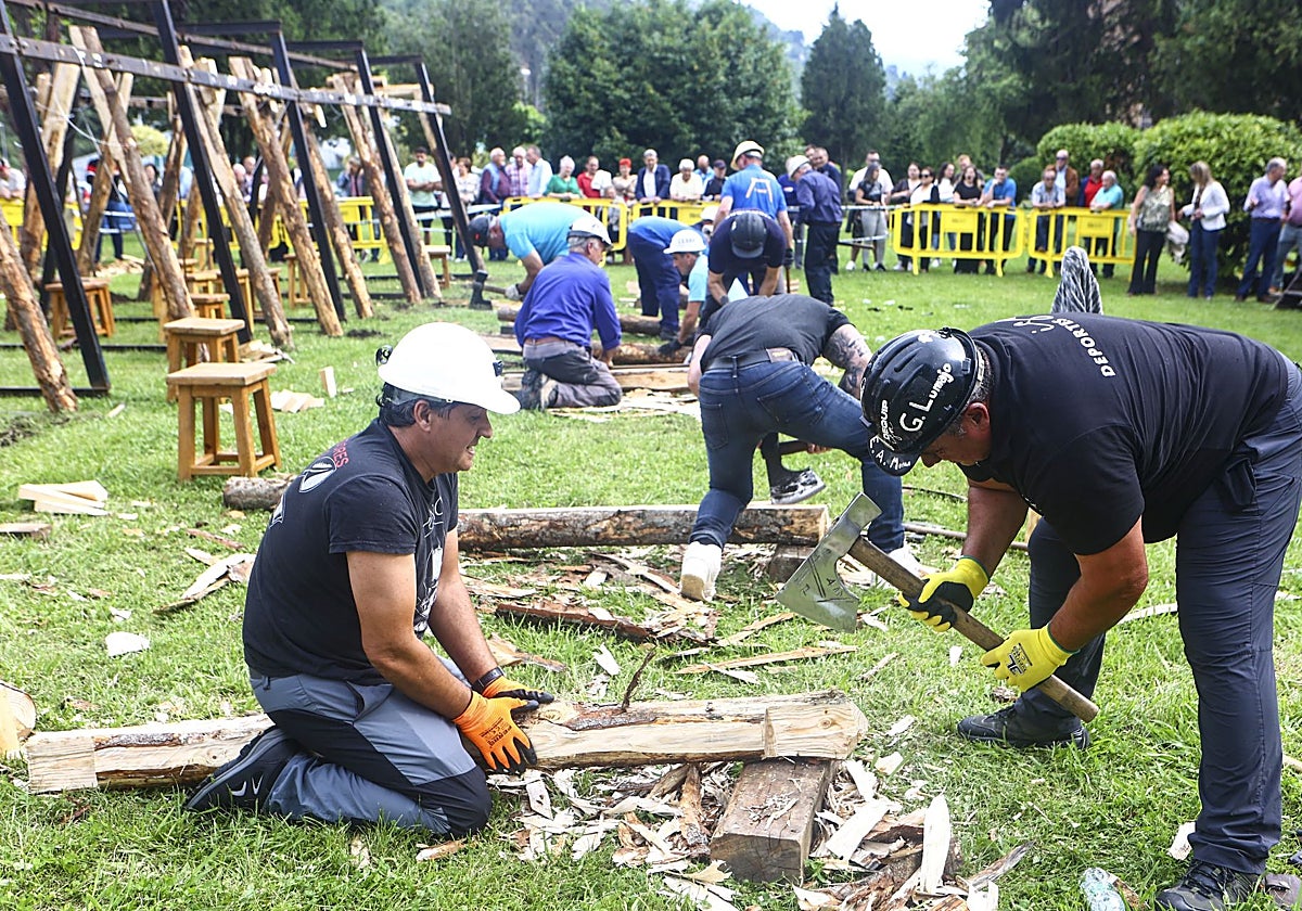 Una mujer participará en el concurso de entibadores mineros de Mieres ...