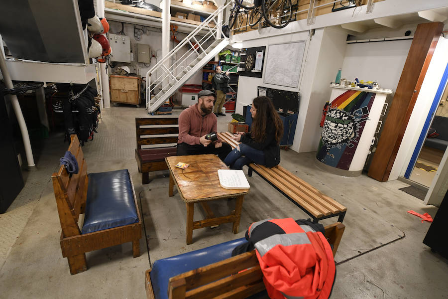 Fotos: Así es el interior del rompehielos de Greenpeace | El Correo