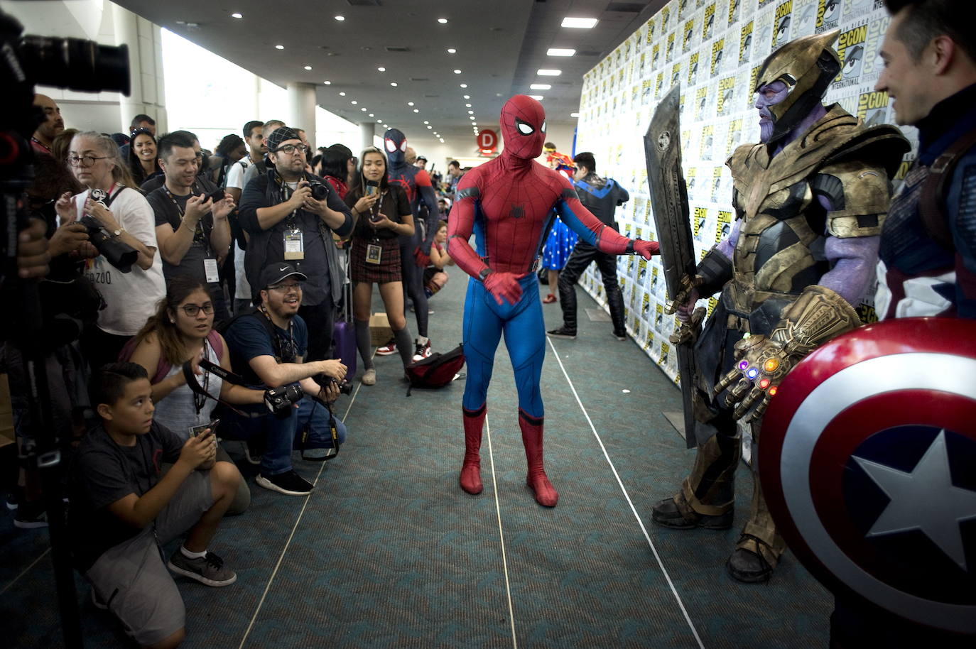 Fotos: Superhéroes y famosos se citan en la Comic-Con de San Diego | El ...