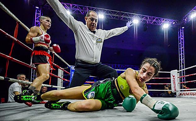 La valentía no le basta a Violeta González en su asalto al Europeo ...