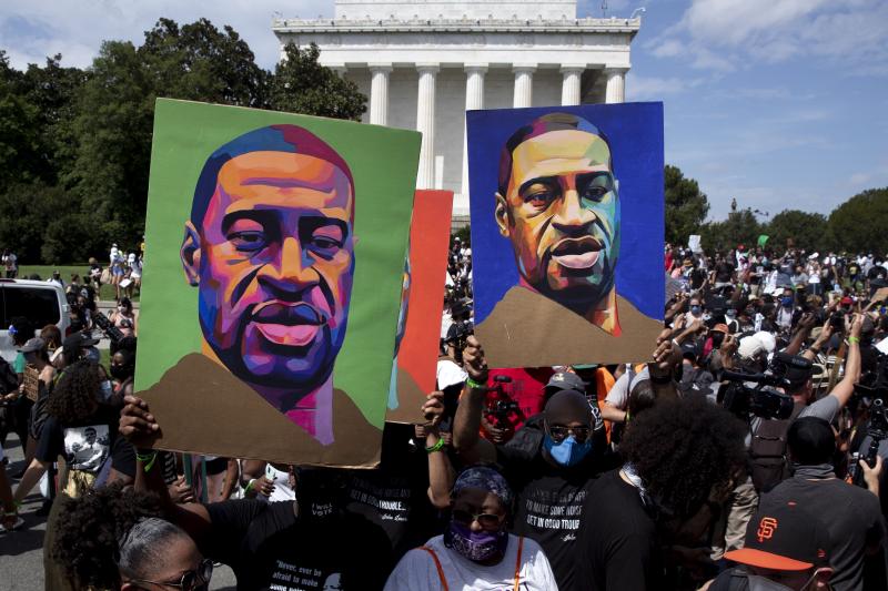Fotos: La marcha contra el racismo en Washington, en imágenes | El Correo