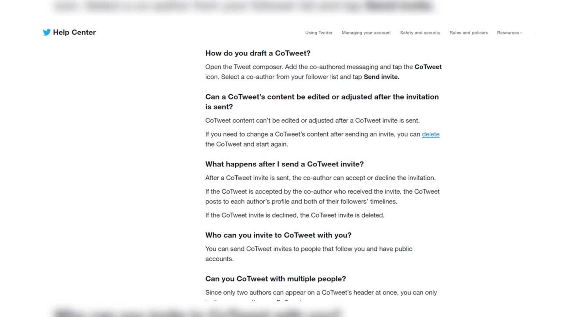 Twitter prueba la nueva función CoTweet, que permite la coautoría de ...