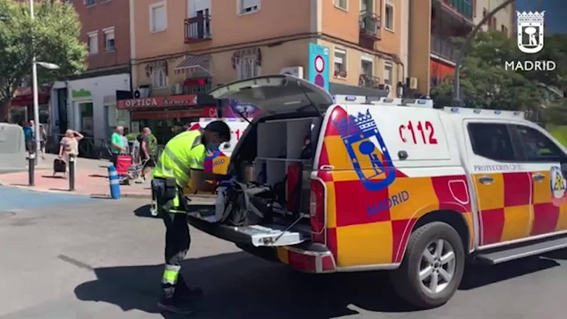 Herida grave una mujer arrollada por un camión en una calle de Carabanchel (Madrid) | El Correo