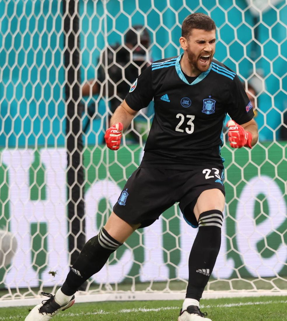 Mundial de Qatar 2022 | Unai Simón, un bloque de hielo bajo los palos ...