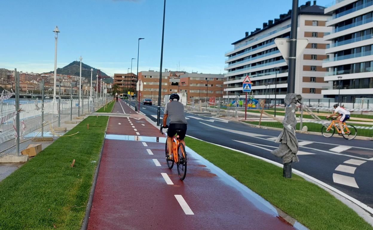 Un nuevo bidegorri en Leioa abre paso al futuro bulevar de la ría | El ...