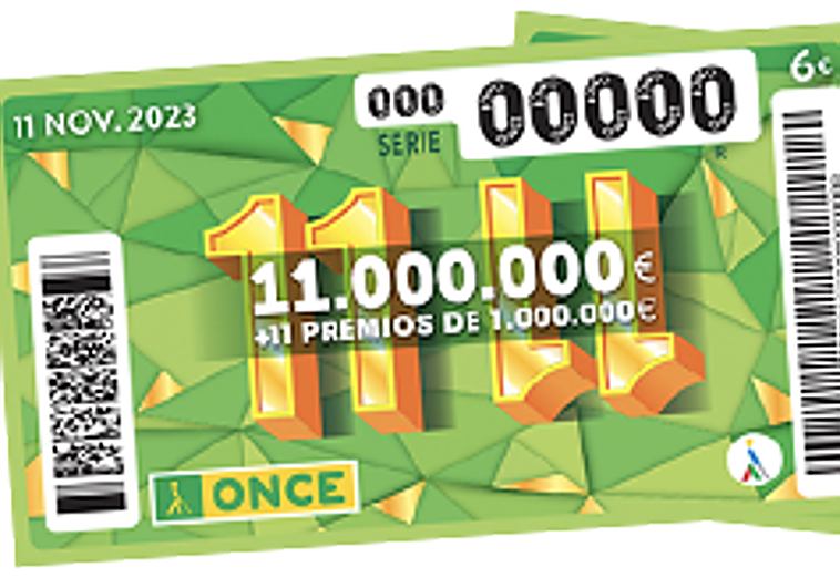 Sorteo del 11/11 de la ONCE: resultados del sorteo extraordinario | El ...