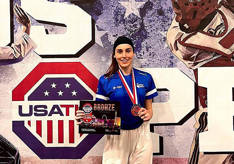 Jone Magdaleno, tercera en el Abierto de EE UU de taekwondo | El Correo
