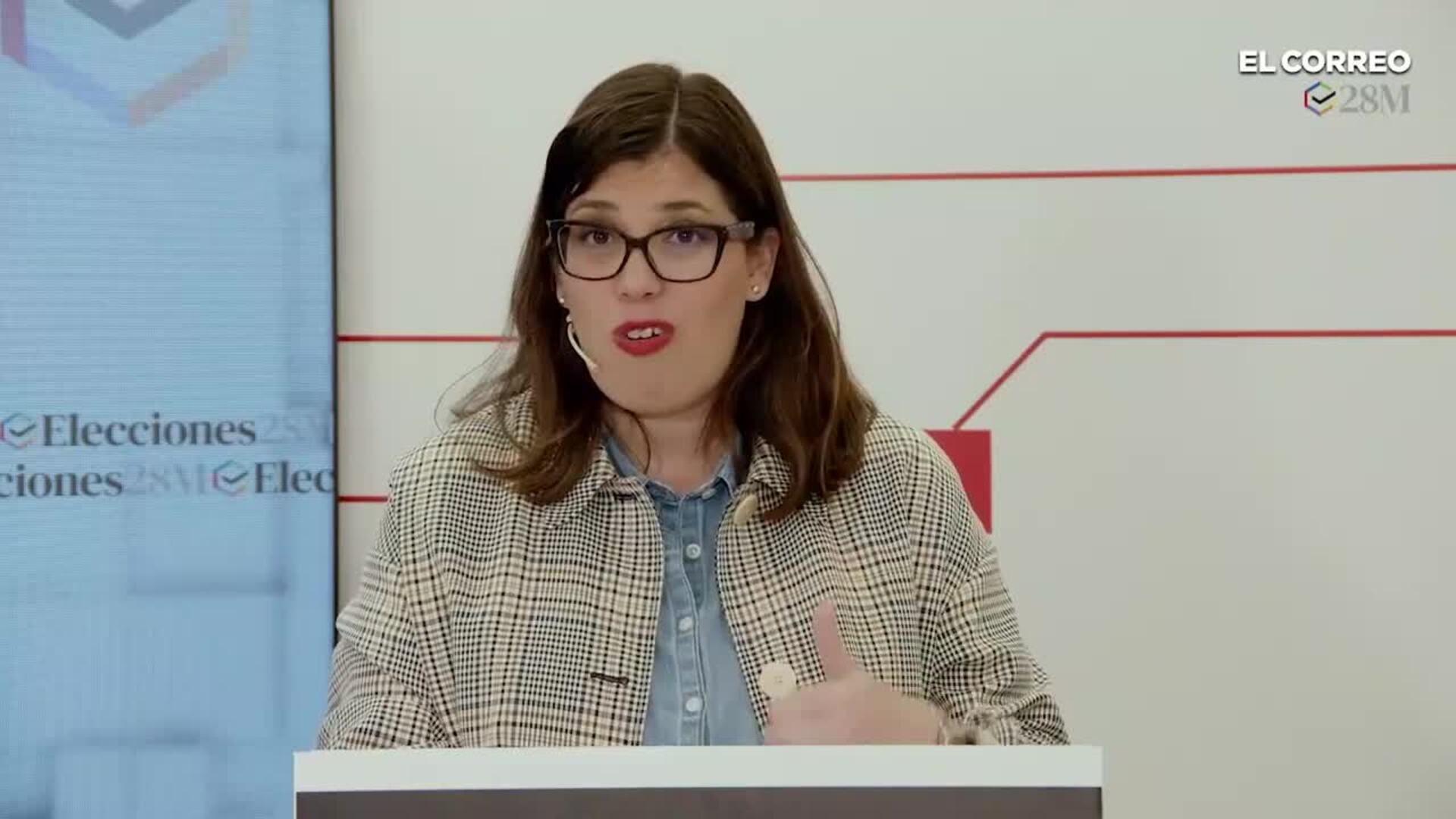 Carmen Díaz, candidata a la Alcaldía de Getxo, pide el voto para el PSE ... Carmen Díaz, candidata a la Alcaldía de Getxo, pide el voto para el PSE ...