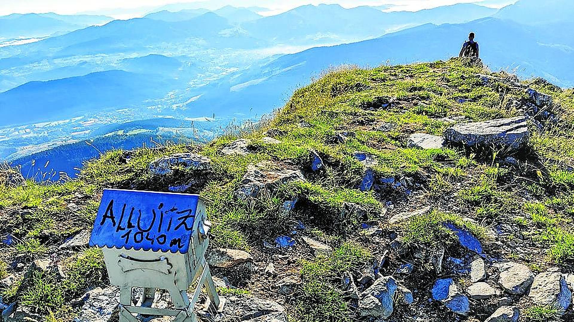 La cima que da paso al temido 'Paso del Diablo' | El Correo