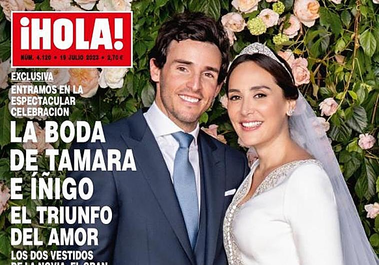 Los vestidos de Tamara en su boda: más Letizia que Grace Kelly y un ...