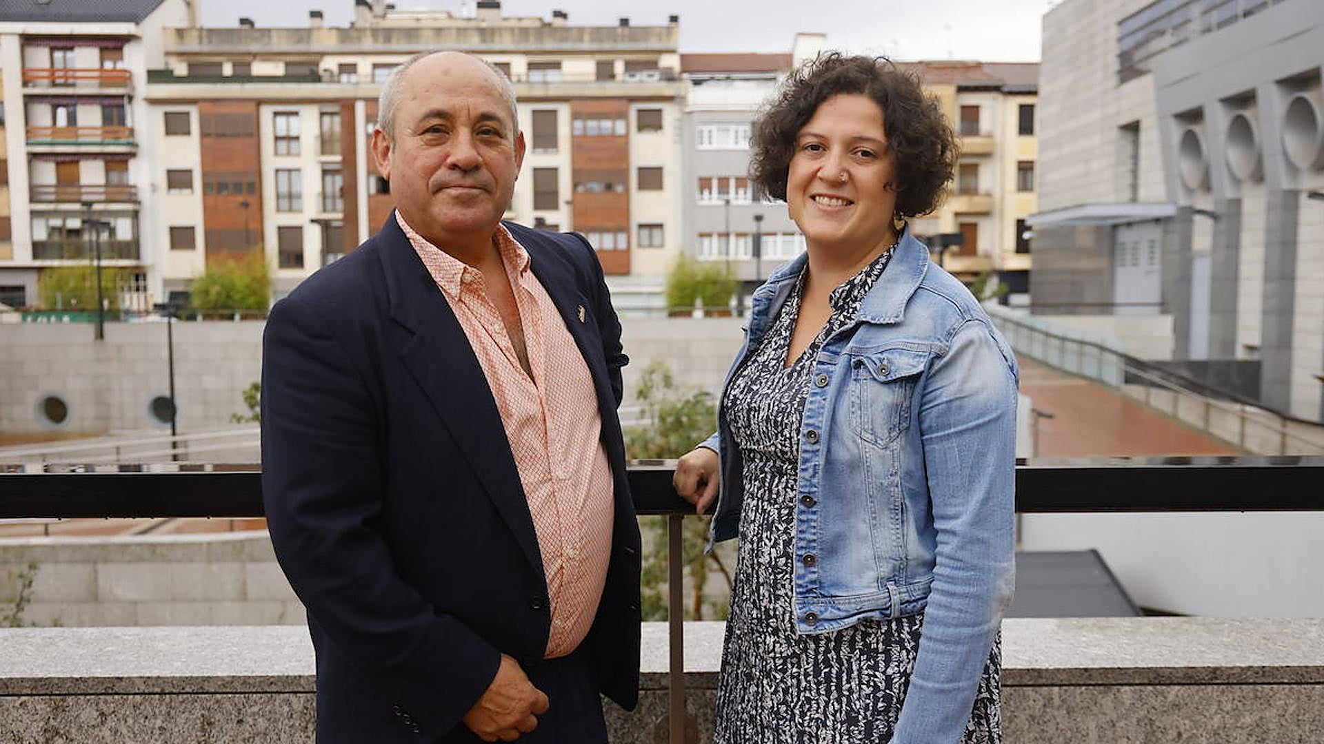 Nerea Almazán, investigadora y Luis Carlos Matías, Programa Helduak ...