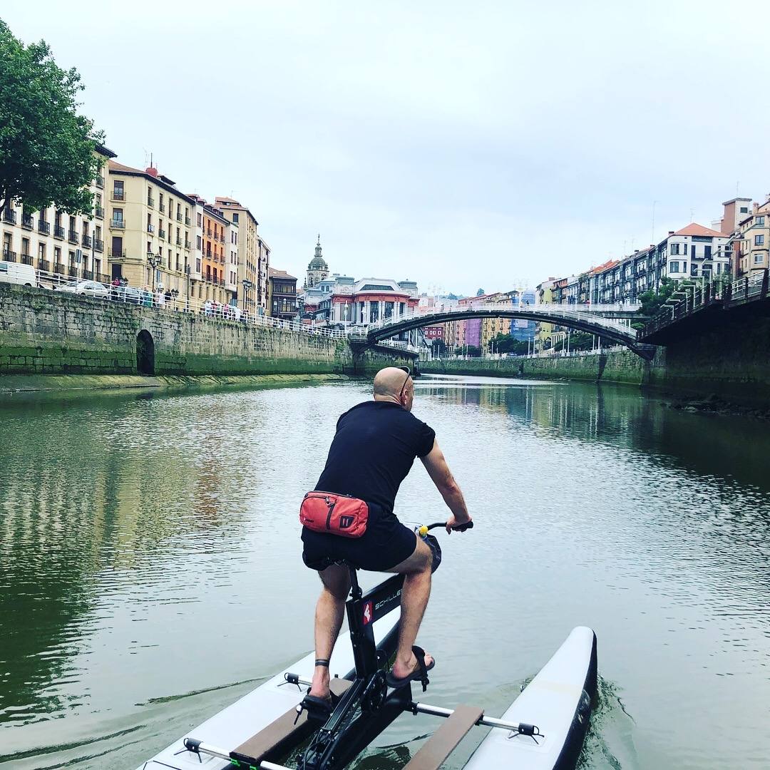 Fotos: En bici por la ría, una fantasía que permite ver Bilbao como ...