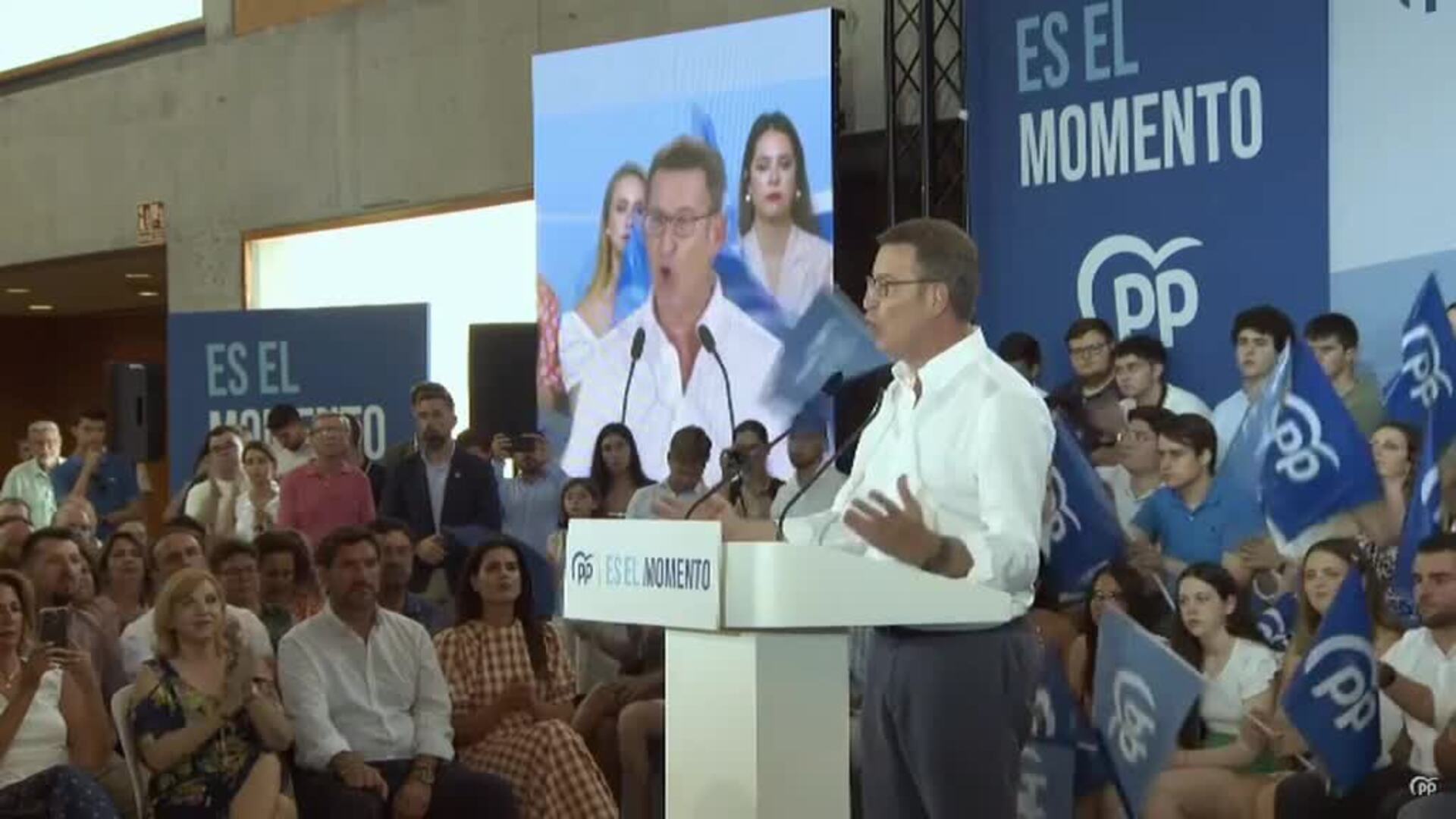 Feijóo matiza: "Nadie habla de pucherazo" | El Correo