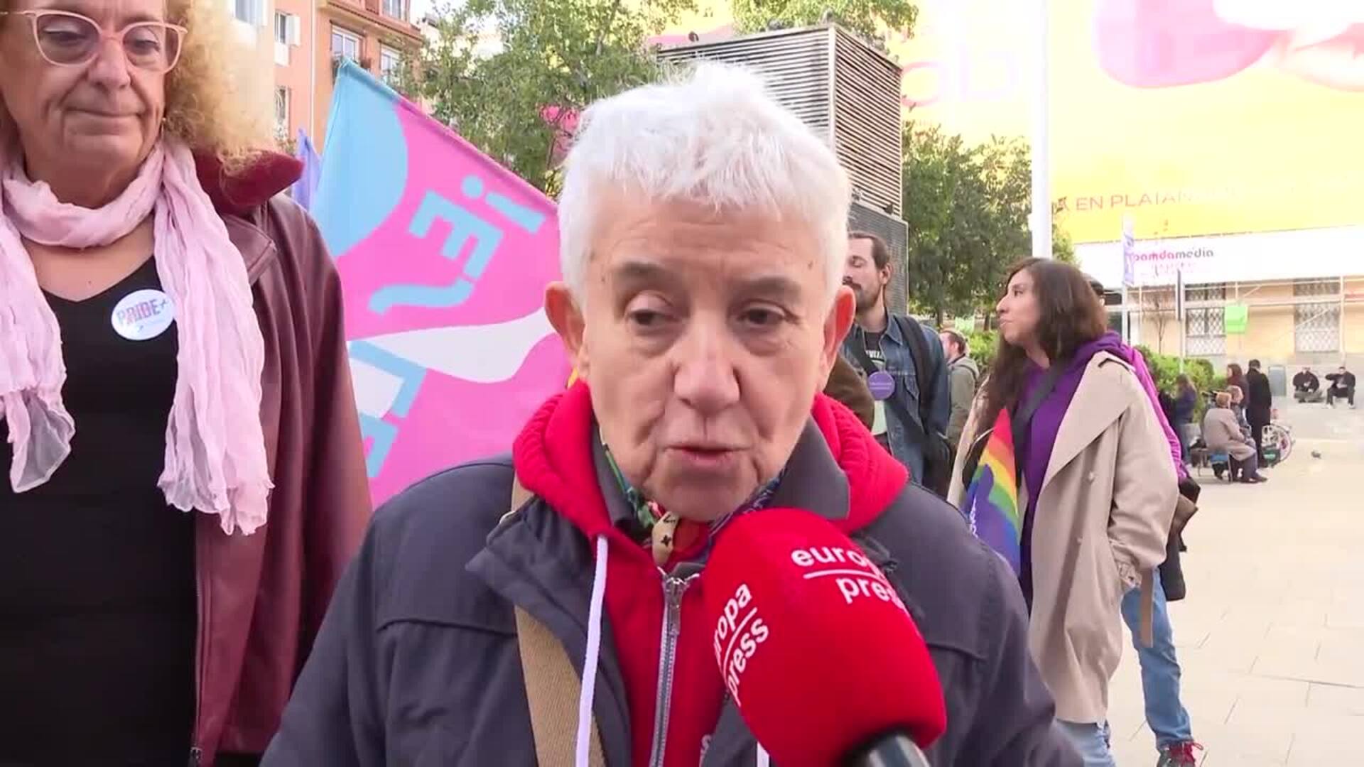 La manifestación del Octubre Trans dispone por primera vez de la ley ...